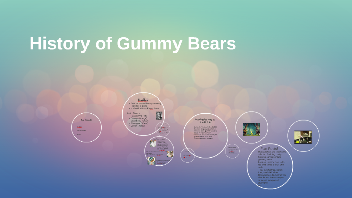 History of Gummy Bears by Brianna DeAngelis on Prezi