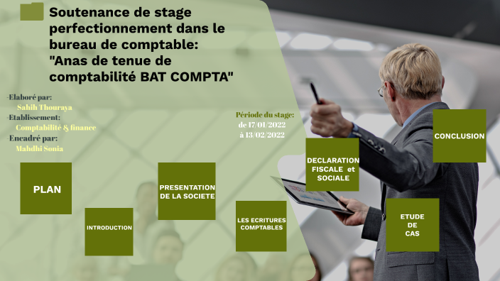 Soutenance de stage perfectionnement dans le bureau de comptable: "Anas ...