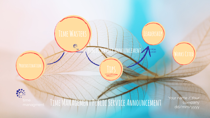 Time Management Public Service Announcement by Ahmad Harris on Prezi