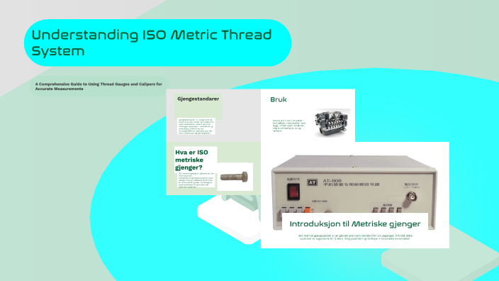 Understanding ISO Metric Thread System by anders taule on Prezi