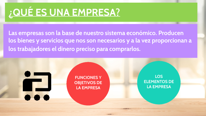 ¿QUÉ ES UNA EMPRESA? by luis leiva on Prezi