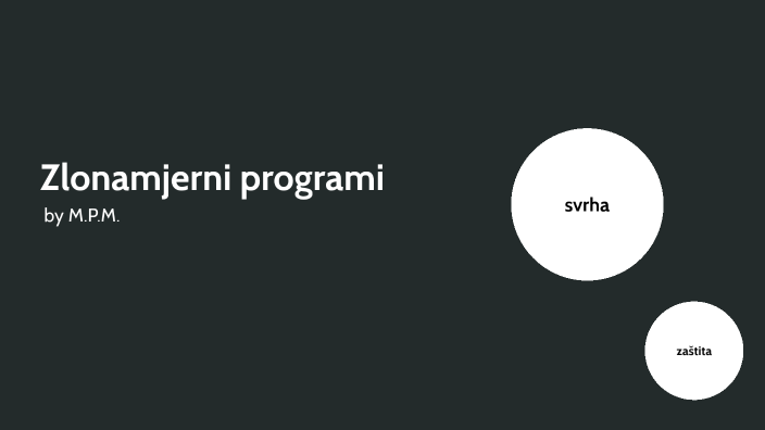 Zlonamjerni programi by Myrto Papastamatiou on Prezi