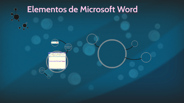 Elementos de Microsoft Word by elizabeth serrano