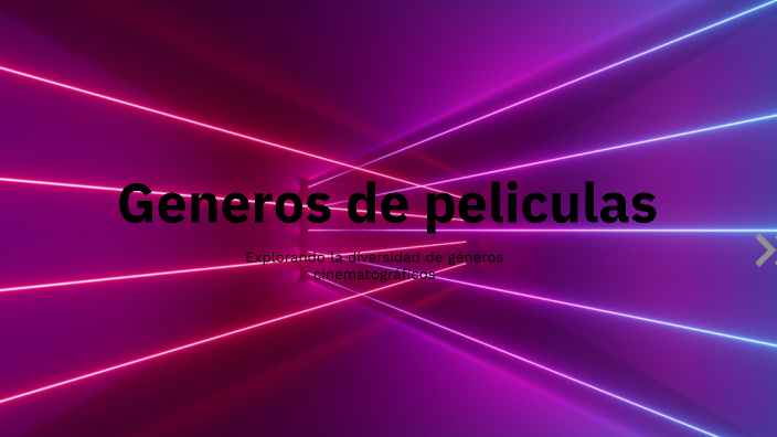 Generos de peliculas by cesneros carmona on Prezi