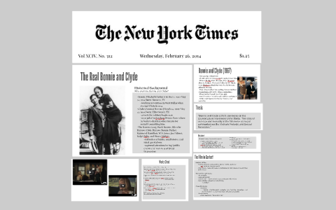 Bonnie and Clyde (1967) by Isabel Bingham on Prezi