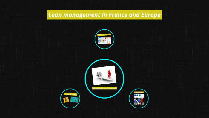 Lean management in France and Europe by on Prezi