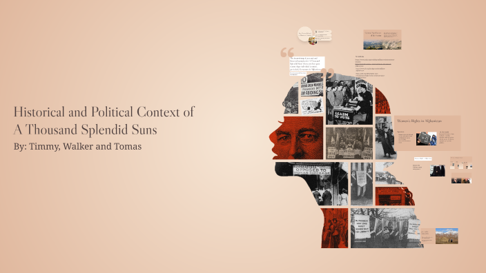 Historical and Political Context of "A Thousand Splendid Suns" by ...