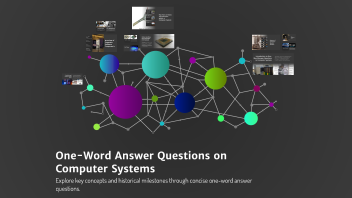 One-Word Answer Questions on Computer Systems by Eden Innovations on Prezi