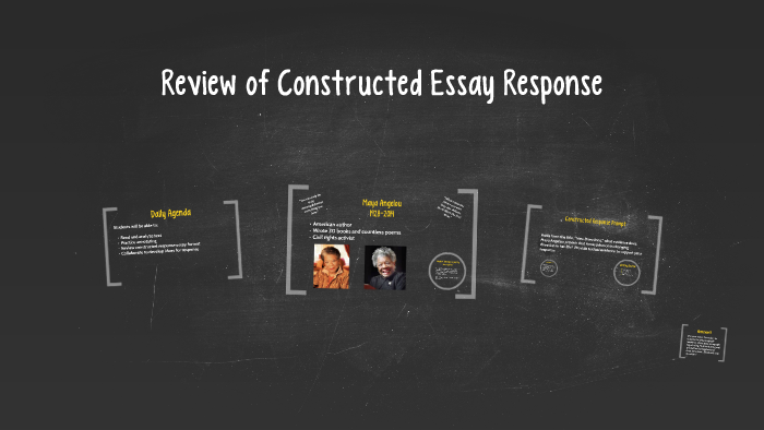 Review of Constructed Response Essays by Jen Schmidt on Prezi