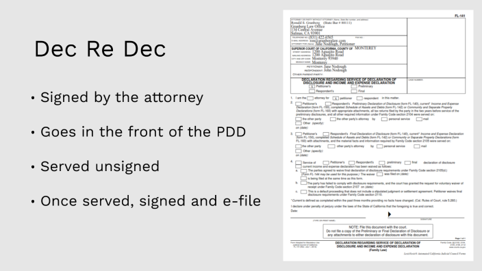 Preliminary Declaration of Disclosures Tutorial by Ricki Liang on Prezi
