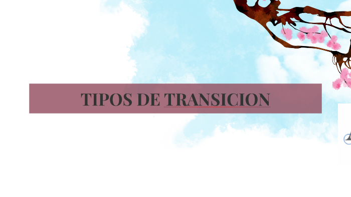 TIPOS DE TRANSICION by Elizabeth Arjon on Prezi