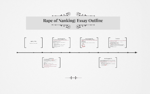 Rape of Nanking: Essay Outline by Tolu Roberts on Prezi