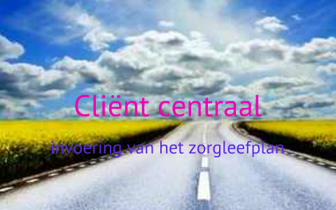 Cliënt centraal by Herman Stel on Prezi