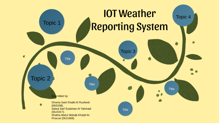 IOT Weather Reporting System by Ganhya Alrusheidi on Prezi