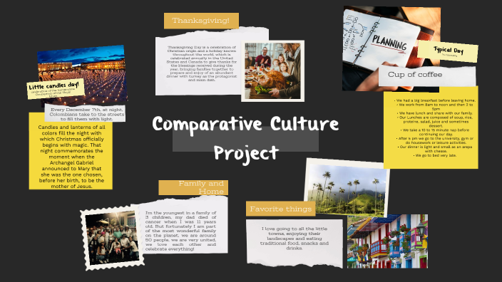 Comparative Culture Project by Lina Marcela Saraza Bautista