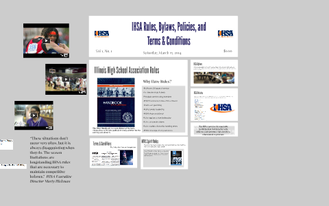 IHSA Rules, Bylaws, Policies, and by susan knoblauch on Prezi