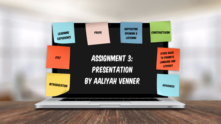 Assignment 3: Presentation by Aaliyah Venner on Prezi