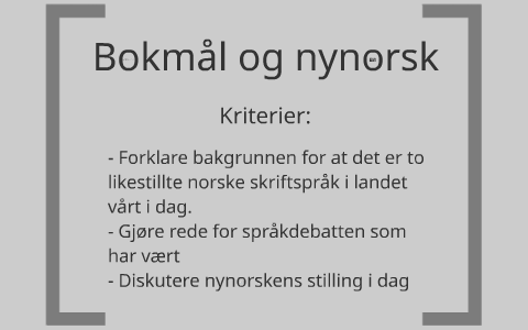 Dansk skriftspråk by Liselotte Wedervang on Prezi