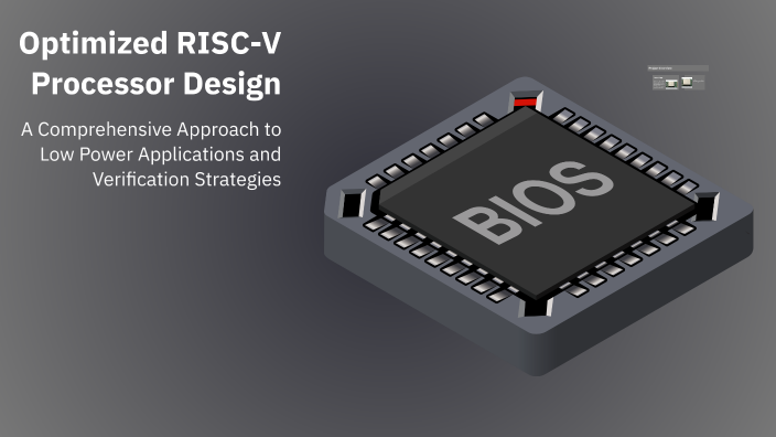 Optimized RISC-V Processor Design by Mohan Aditya M on Prezi