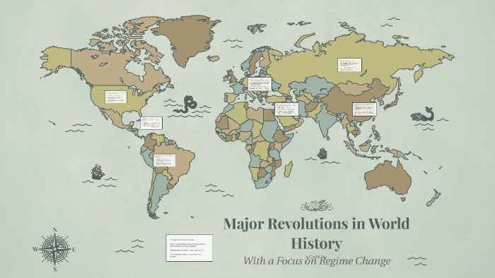 Major Revolutions in World History by on Prezi