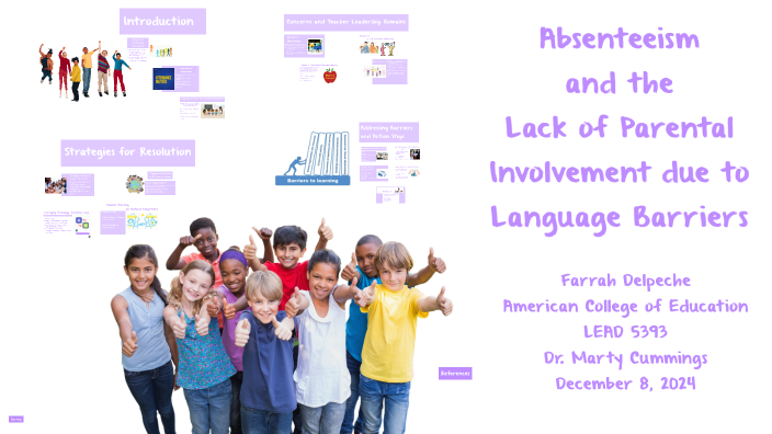 Addressing Absenteeism and Parental Involvement in Preschool by Farrah ...