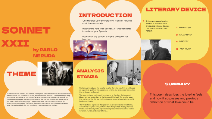 SONNET XVII BY PABLO NERUDA by Gyrard Lian on Prezi