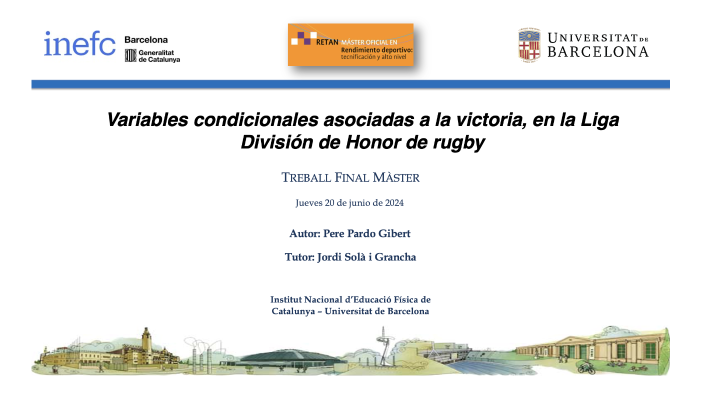 Variables condicionales asociadas a la victoria, en la Liga División de ...