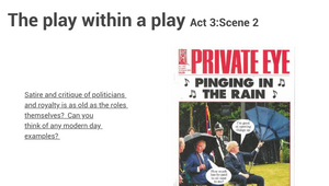 The play within a play - Hamlet by L Doone on Prezi Design