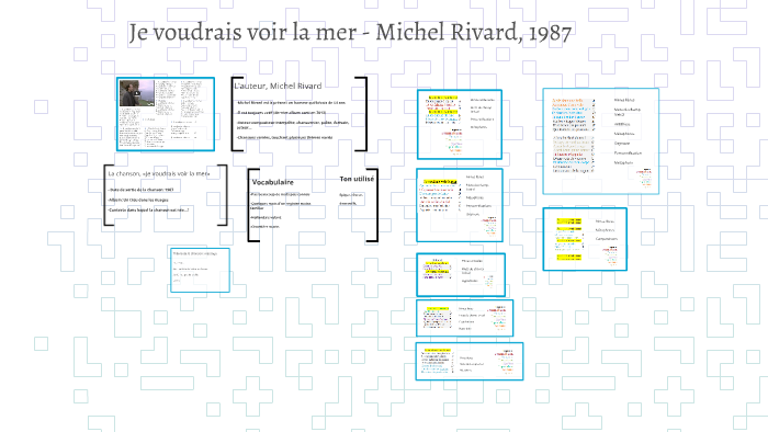 Je voudrais voir la mer - Michel Rivard, 1987 by Sheila Razavi on Prezi