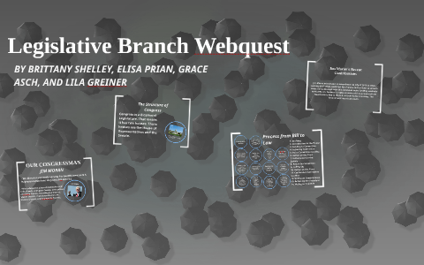 Legislative Branch Webquest by Brittany Shelley on Prezi