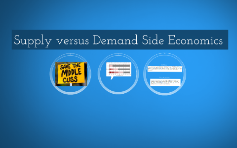 Supply versus Demand Side Economics by abigail Nipper on Prezi