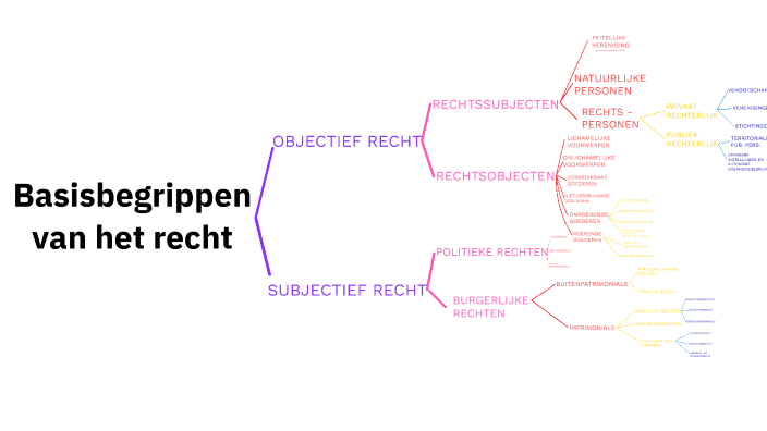 Basisbegrippen van het recht by Fée Pauwels on Prezi