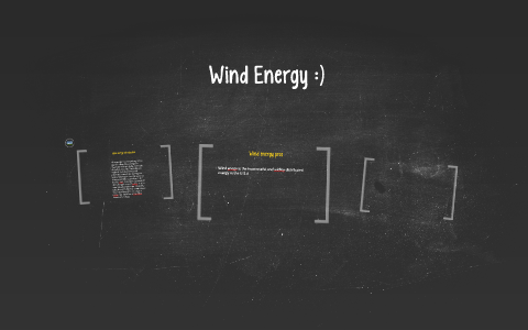 Wind energy introduction by Joey Prendergast on Prezi
