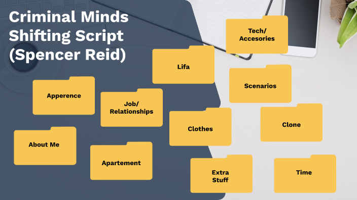 Criminal Minds Shifting Script (Spencer Reid) by Macy Abrams on Prezi