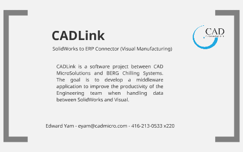 CADLink User Manual by Edward Yam on Prezi