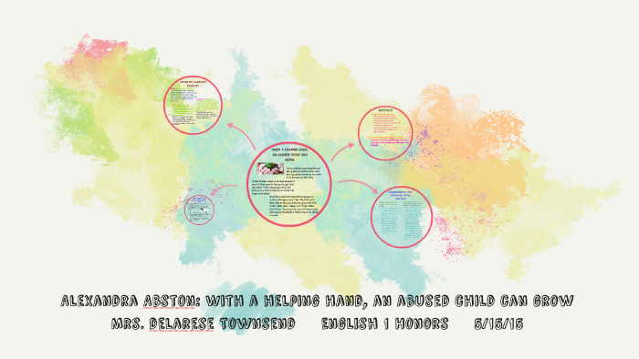 Alexandra Abston: With a helping hand, an abused child can g by alex abston