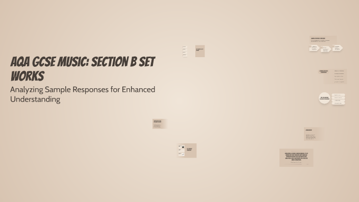 AQA GCSE Music: Section B Set Works by Noreen Perks on Prezi