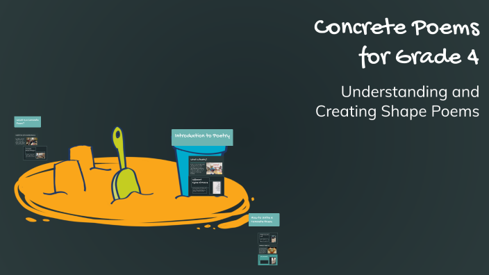 Concrete Poems for Grade 4 by Rachael Strome on Prezi
