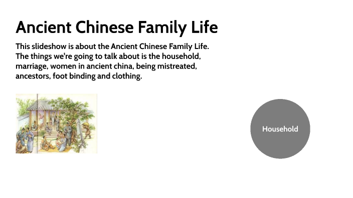 Ancient Chinese Family Life by Macie Kilburn on Prezi
