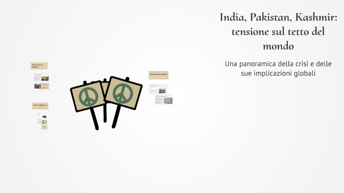 India, Pakistan, Kashmir: tensione sul tetto del mondo by Sara Tanveer ...