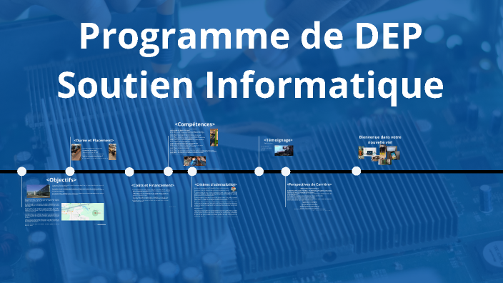 Présentation du Programme de DEP en Soutien Informatique by Stéphane Patenaude on Prezi