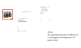 Unit 1: Session 1.1 Things that Come in Arrays by Kate Rob on Prezi