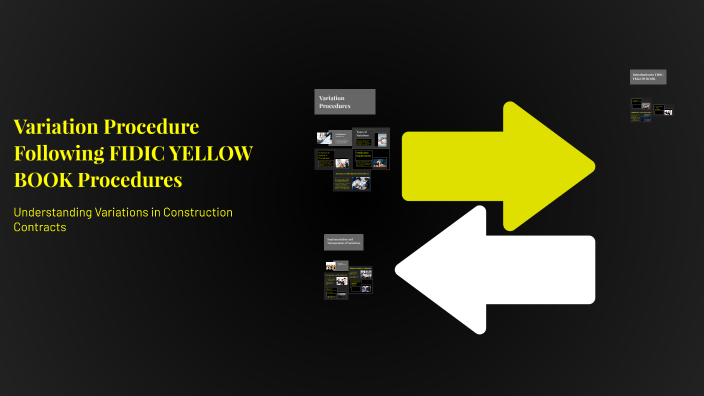 Variation Procedure Following FIDIC YELLOW BOOK Procedures by BlueFish ...