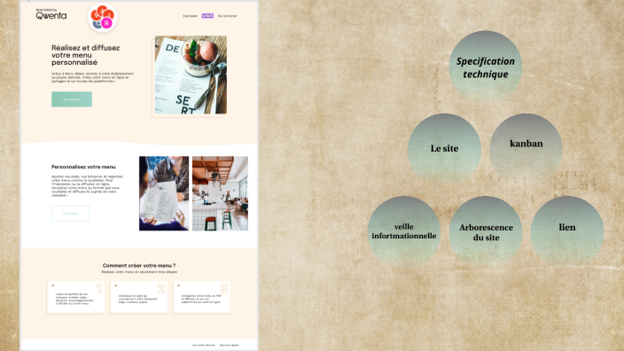 “Menu Maker by Qwenta” by Christine benabdallah on Prezi