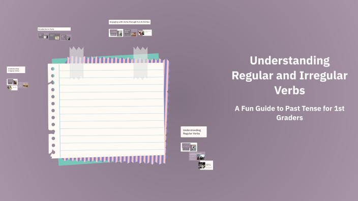 Understanding Regular and Irregular Verbs by Marina Alejandra Millán ...