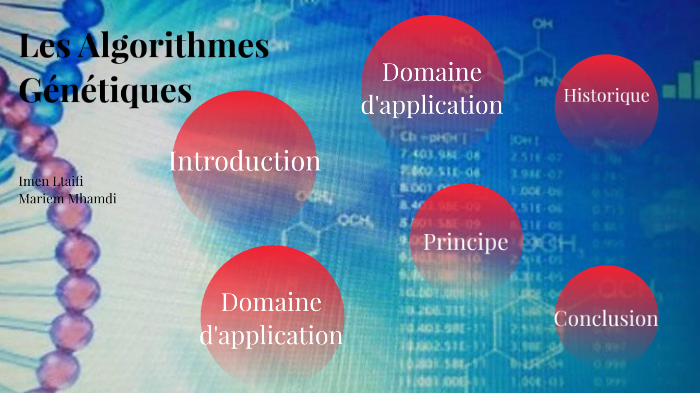Les algorithmes génétiques by Maryem Imen on Prezi