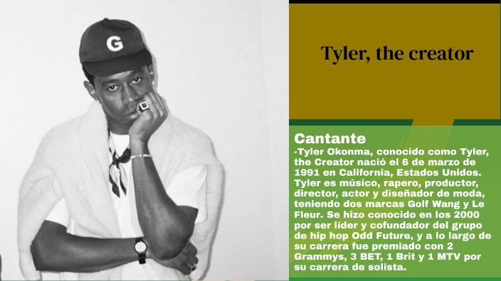 Tyler, the creator by EMILY MELGAR PINTO on Prezi
