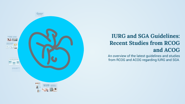 IURG and SGA Guidelines: Recent Studies from RCOG and ACOG by HAITHAM ...