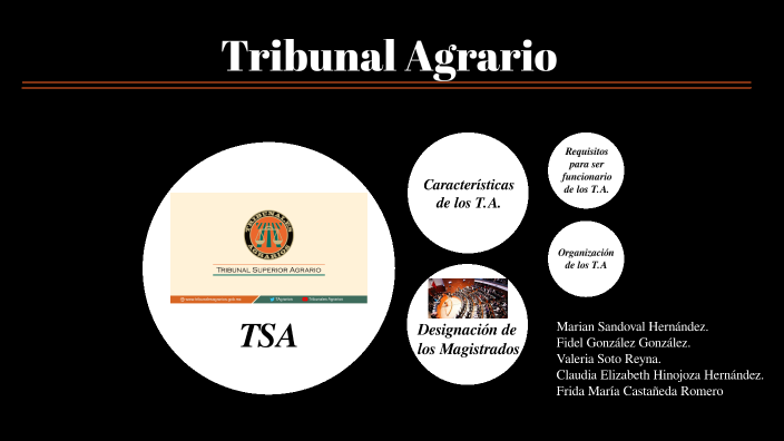 Tribunal Unitario Agrario by Marian Sandoval on Prezi