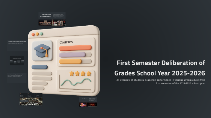 First Semester Deliberation of Grades School Year 2025-2026 by Daisy ...